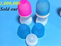 China White HDPE Roll On Deodorant Bottle 30ml 50ml 60ml 75ml Empty Plastic Container for sale
