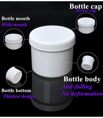 Cina 150 ml 250 ml 500 ml Crema cosmetica Contenitore di plastica confezionamento di cosmetici in pp barattolo di crema con tappo a vite in plastica in PP in vendita