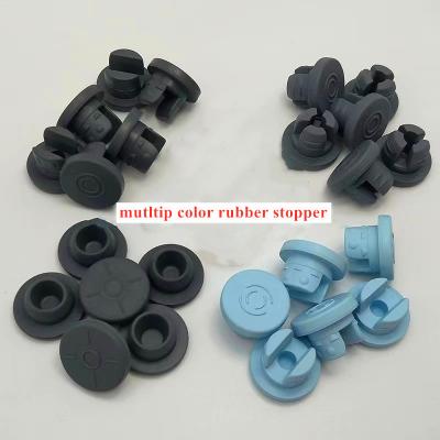 Cina 13 mm 20 mm 32 mm Liofilizzazione alogenata Tappo di gomma butilica medica per vetro Bottiglia di antibiotici iniettabili in vendita