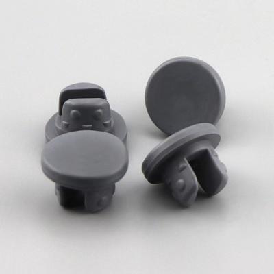 Cina 13 mm 20 mm 28 mm Tappo di gomma bromata medica sterile per vetro Fiale iniettabile Bottiglia antibiotica in vendita