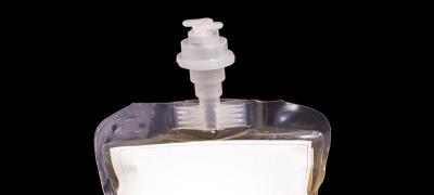 Cina Bottiglia per infusione medica di 30 mm Bottiglia per infusione medica di PP Borsa per infusione con doppio anello a trazione Capo Euro Cap in vendita