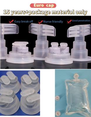 Cina 29mm 30mm PP Cappuccio di infusione a tiro per sacchetti di infusione non di pellicola IV di PVC Euro Cappuccio per flaconi di infusione di plastica in vendita