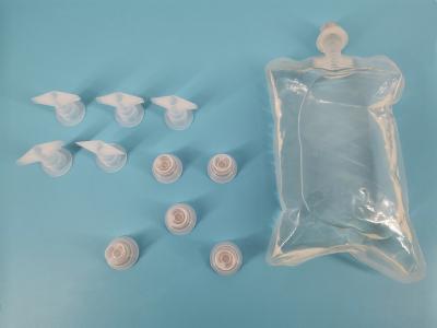 Cina Copertura di infusione a doppia valvola pieghevole singola per flacone di infusione Lvp PP 30 mm Euro Cap con due teste in vendita