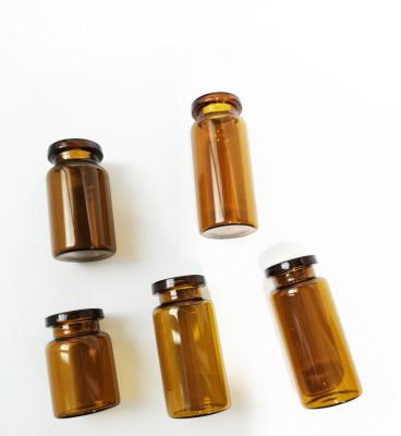 China 5 ml 7 ml 10 ml Helder Amber Farmaceutisch Amber Helder Injectie Tubulaire Glasflessen Flessen voor Vaccacine Te koop