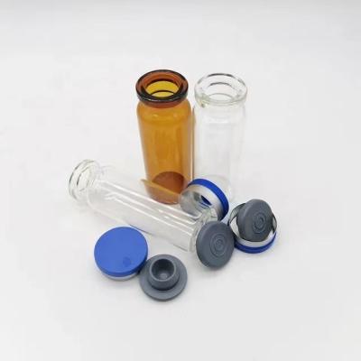 Cina 5 ml 10 ml 20 ml Violo Ambrato trasparente Bottiglia di vetro di vaccacina Medicina Soda Lime Farmaceutica Violo di vetro per iniezioni in vendita