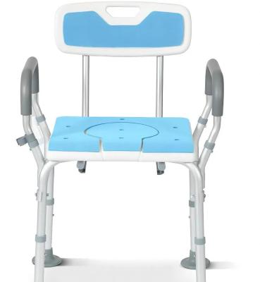 Cina Bathroom Elder Equipment Healthcare Bath Bench Shower Chair with Handle in vendita