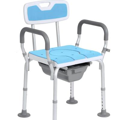 Cina Bathroom Elder Equipment Healthcare Bath Bench Shower Chair with Handle in vendita