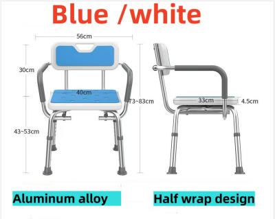 Cina Bathroom Elder Equipment Healthcare Bath Bench Shower Chair with Handle in vendita
