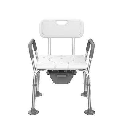 Cina Rehabilitation Therapy Elderly Disabled Pregnant Bathroom Bench Shower Chair With Handles in vendita