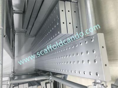 China High loading capacity scaffolding steel plank, steel board, Q195 galvanized 225*38mm plank as working platform for sale