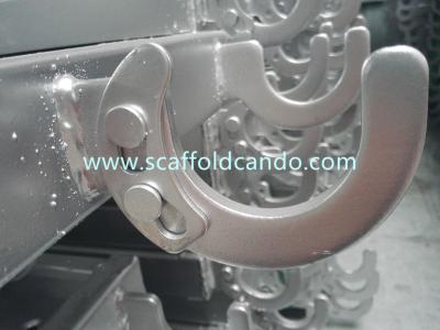 China Q235 galvanized scaffolding catwalk steel plank steel board with 43mm, 50mm hooks, 1000mm 1200mm 1500mm 1800mm 1829mm for sale