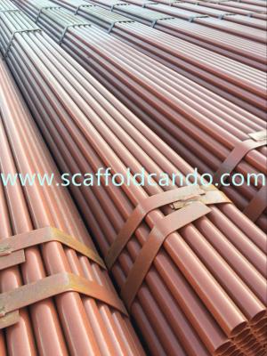 China Q235 Q345 hot dip galvanized,painted, black pipe for sell, 48.3*3.2mm with 1000mm,2000mm,3000mm,4000mm,6000mm for sale