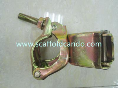 China Durable good performance JIS scaffold pressed right angle coupler clamp with electro galvanized for 48.6mm sizes for sale