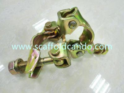 China Good quality scaffold galvanized double coupler fixed clamp with British Japan Korea standard for 48mm pipes for sale