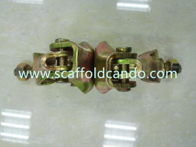 China Drop forged pressed Q235 scaffold swivel clamp rotation coupler with BS1139,EN74,AS1576,JIS for OD48mm pipe in scaffolds for sale