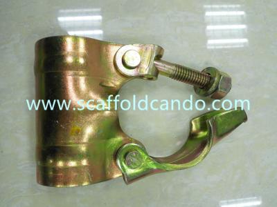 China Good performance forged pressed scaffold galvanized putlog coupler single clamp BS1139 EN74 for scaffolding projects for sale