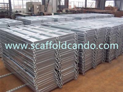 China Good prices factory specialized in Scaffolding galvanized catwalk hook planks for sell, 1800mmL 1829mmL working platform for sale