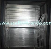 China Scaffolding catwalk pre-galvanized Q235 hook planks 420*1829mmL 600*1800mmL for Ringlock frame scaffolding system use for sale