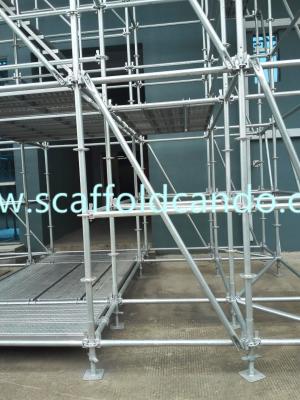 China Ringlock scaffold system hot dip galvanized diagonal brace 1200*2000mm,1200*1800mmL gain loading capacity  for scaffolds for sale