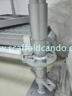 China Base colloar basic socket 300,280,240,200mmL for scaffolding Ringlock system with Hot dipped galvanized finish for sale