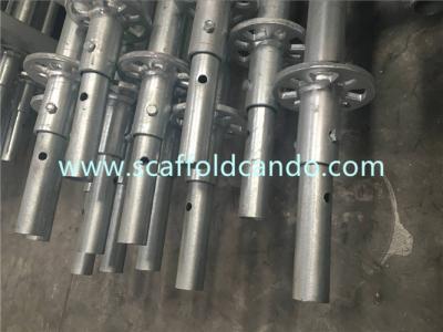China Hot dip galvanized Q235 Q345 scaffolding ringlock joint pin, spigot, Bone joint for connectiong two Ringlock standards for sale