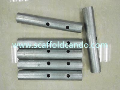 China Hot dip galvanized 38*230mm 40*250mm scaffolding spigot, joint pin, Bone joint for Ringlock scaffolding system for sale for sale