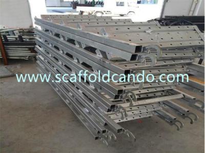 China Galvanized 850mm*2370mm 8 steps ladder stair case for Ringlock scaffolding system 2000*1500mm steel plank step for sale