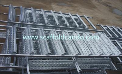 China 550mm,850mm width, 8 steps, 9 steps scaffolding ringlock steel stair case for passageway for Ringlock scaffolding system for sale
