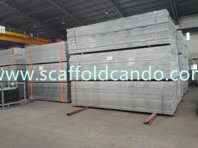 China Good quality 1000mm,1500mm,2000mm,3000mm,4000mm Q235 galvanized scaffolding steel board, steel plank for sale for sale