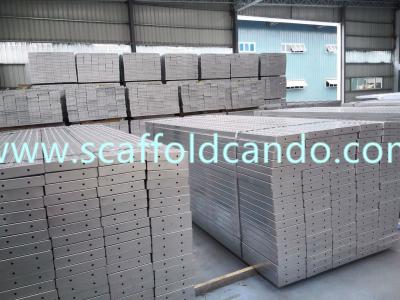 China Easy to install scaffolding galvanized steel plank steel board as working platform 4000mm,3000mm,2000mm,1000mmL for sale for sale