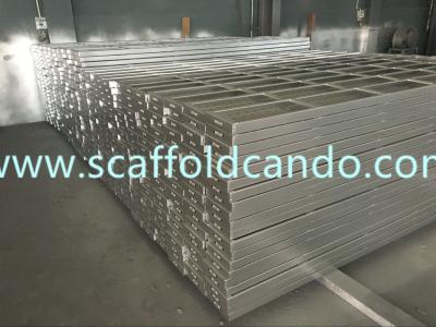 China Q235 Q345 300*3000mm,250*3000mm,210*2000mm,250*4000mm galvanized scaffolding steel plank steel board working platform for sale