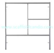 China 1219mm 914mm width scaffolding walk through frame main frame door frame ladder frame H frame for scaffold frame system for sale