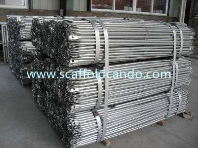 China Galvanized Q235 scaffolding frame system cross brace 1219*1829*2198mm, 610*1829*1928mm to support frame pieces for sale