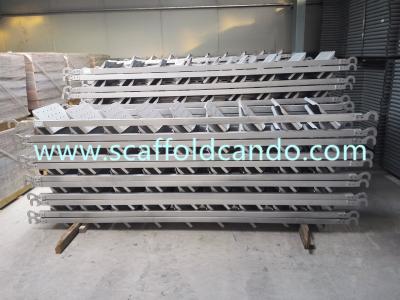 China Frame scaffolding system stair case 7 steps,  8 steps , 9 steps for walking 450*2677mm 450*2515mm with 43.5mm hooks for sale