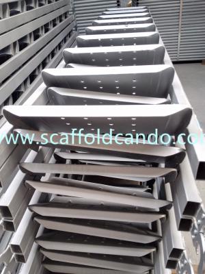 China Good loading capacity galvanized scaffolding stair case 420*1829*1725*2515mm 8 steps ladder for scaffolding frame system for sale