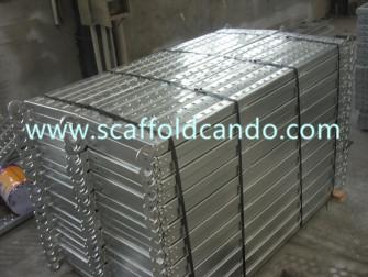 China Good loading capacity scaffolding galvanized catwalk 420*1829mm, 480*1829mm, 500*1829mmL hook planks for sale for sale