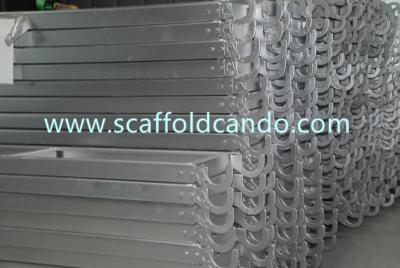 China Q235 galvanized scaffolding steel plank with hooks catwalk 420*1829mm, 480*1829mm, 500*1829mm for frame system for sale