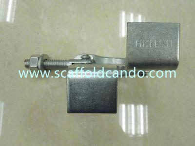 China Good quality low prices scaffolding Q235 electro galvanized 48.3mm board retaining coupler, BRC clamp for sale for sale