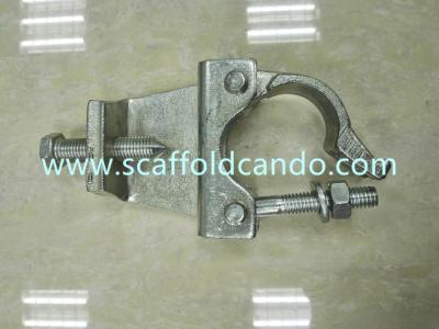 China Scaffolding galvanized forged beam coupler, fasten scaffold tube to girders or other steel sections 1.5KG for sale