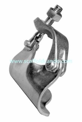 China Factory specialized in British forged pressed scaffolding galvanized single coupler putlog clamp BS1139 48.3mm for sale