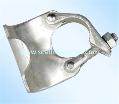 China British pressed  putlog coupler, drop forged single clamp 48.3mm size, electro galvanized finish for  constructions for sale