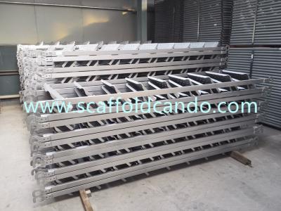 China High bearing loading scaffolding galvanized steel ladder 450mm width 7 steps ladder 8 steps ladder 9 steps ladder for sale