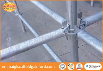 China Scaffolding ring lock vertical ring lock standard layher scaffolding for bridge construction for sale