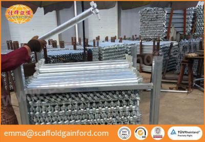China 0.6M to 2.4M long hot dipped galvanized scaffolding ring lock ledger layher level for viaduct and oil refinery for sale