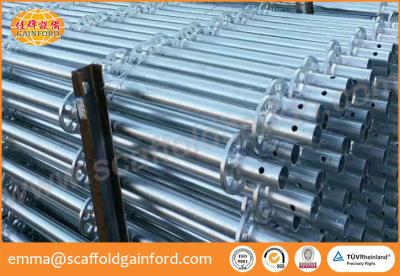 China Indonesia project use scaffolding construction ring lock standard vertical for ring lock scaffold system for sale