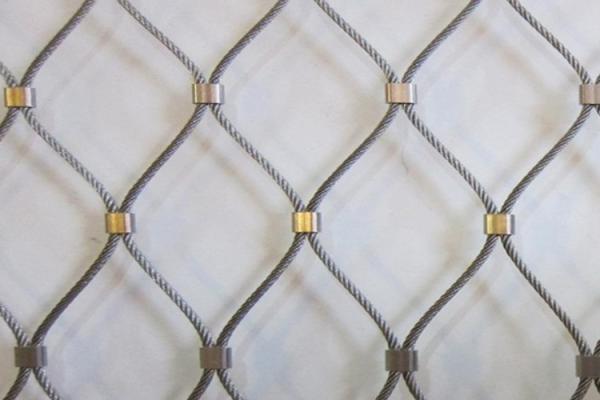 Quality Corrosion Resistant Rope Netting Fence 304 316 SS Wire Mesh for sale