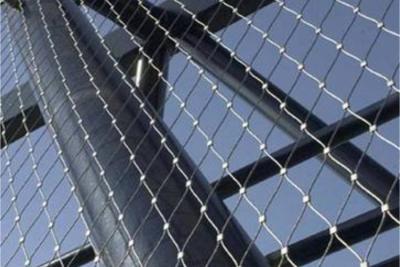 China Indoor And Outdoor Rope Net Fence Heavy Duty Metal Screen Mesh for sale