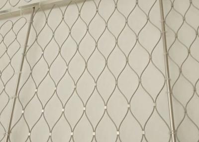 China Stainless Steel Wire Rope Mesh Ideal for Zoo Animal Enclosure and Garden Protection for sale