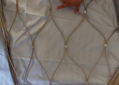China Wire Rope Mesh For Industrial Fencing Security Wall And Architectural Decoration for sale