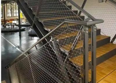 Cina Rete metallica per cavi in acciaio inossidabile 304 da 45 mm per ringhiere per scale in vendita